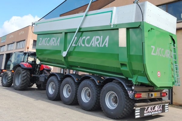 Zaccaria: rimorchi di qualità per l'agricoltura - Agrimeccanica ...