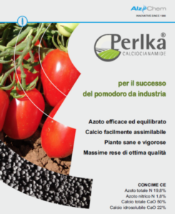 Calciocianamide Perlka®, per il successo del pomodoro da industria ...