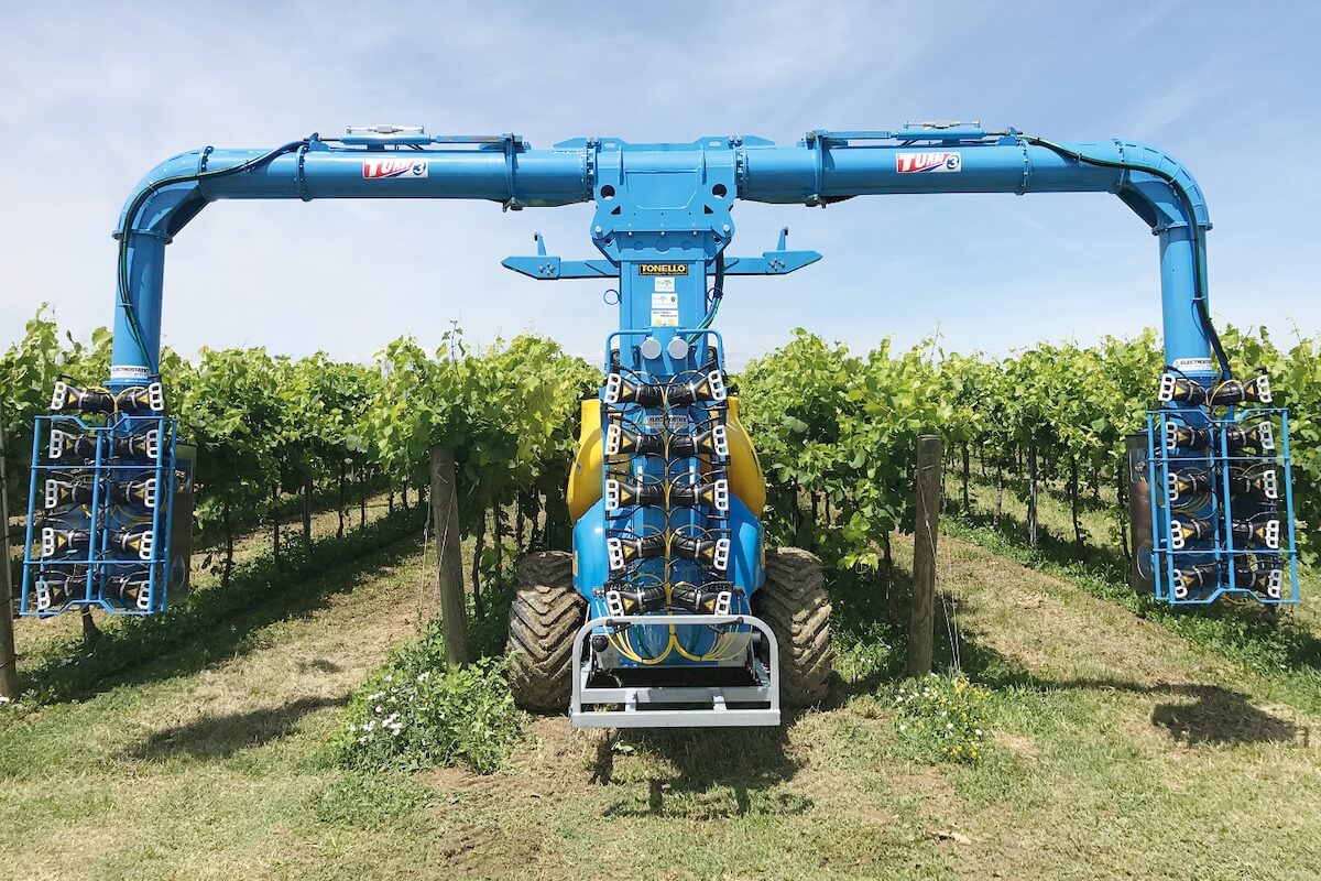 Irrorazione di precisione, cosa usare in vigneto? - Agrimeccanica ...
