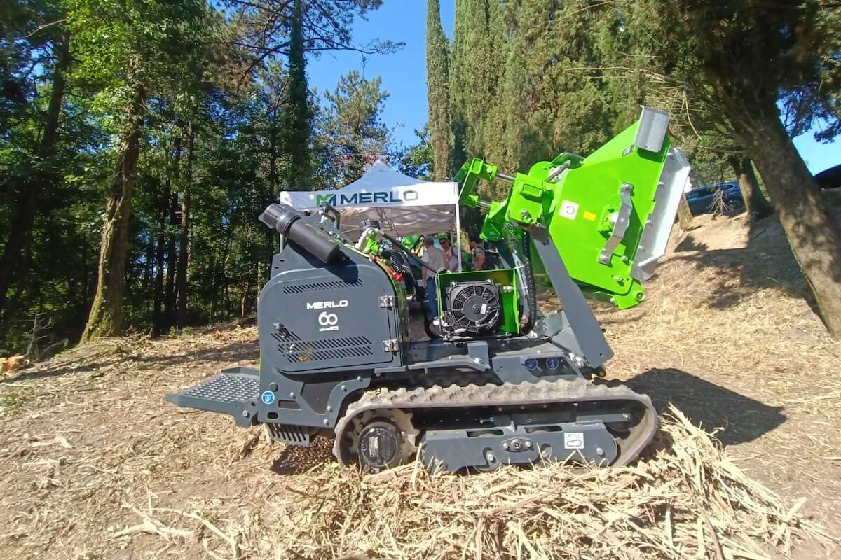 Macchinari Merlo nei boschi per FUTA Expo 2025 - Agrimeccanica ...